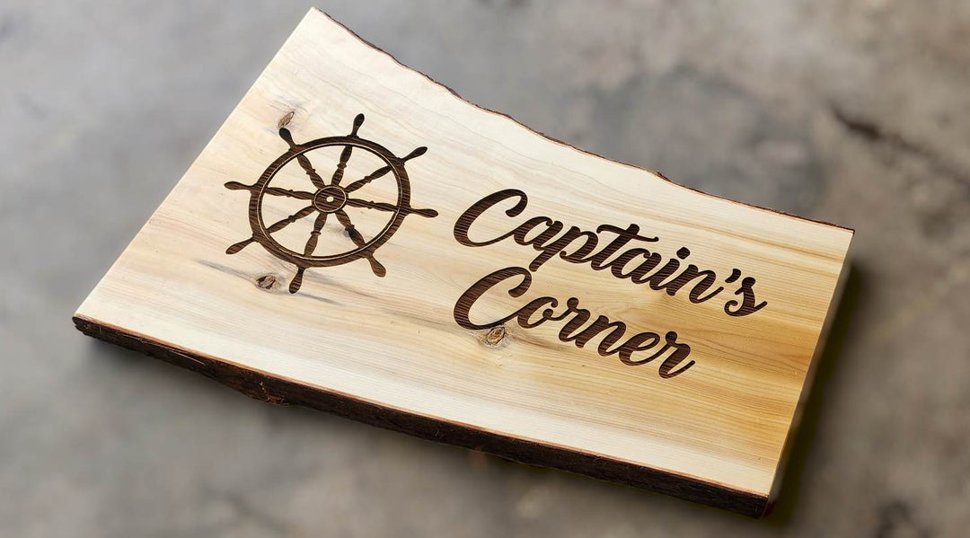 CUSTOM ANY DESIGN: Personalized Rustic Wood Sign for Home or Business ...